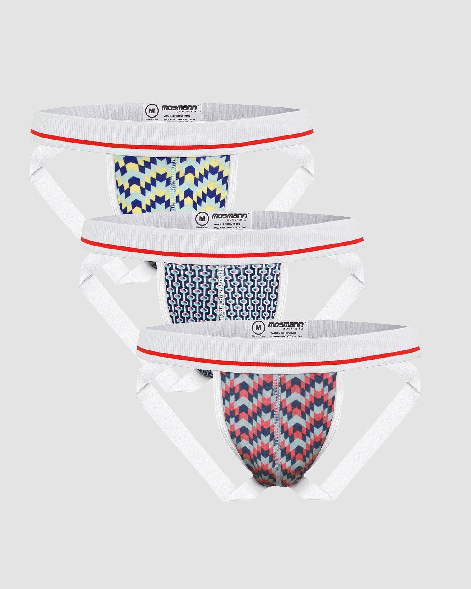 3-Pack Bamboo Jockstraps - Riviera