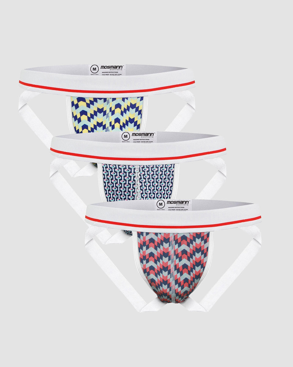 3-PACK BAMBOO JOCKSTRAPS - RIVIERA – Mosmann Australia