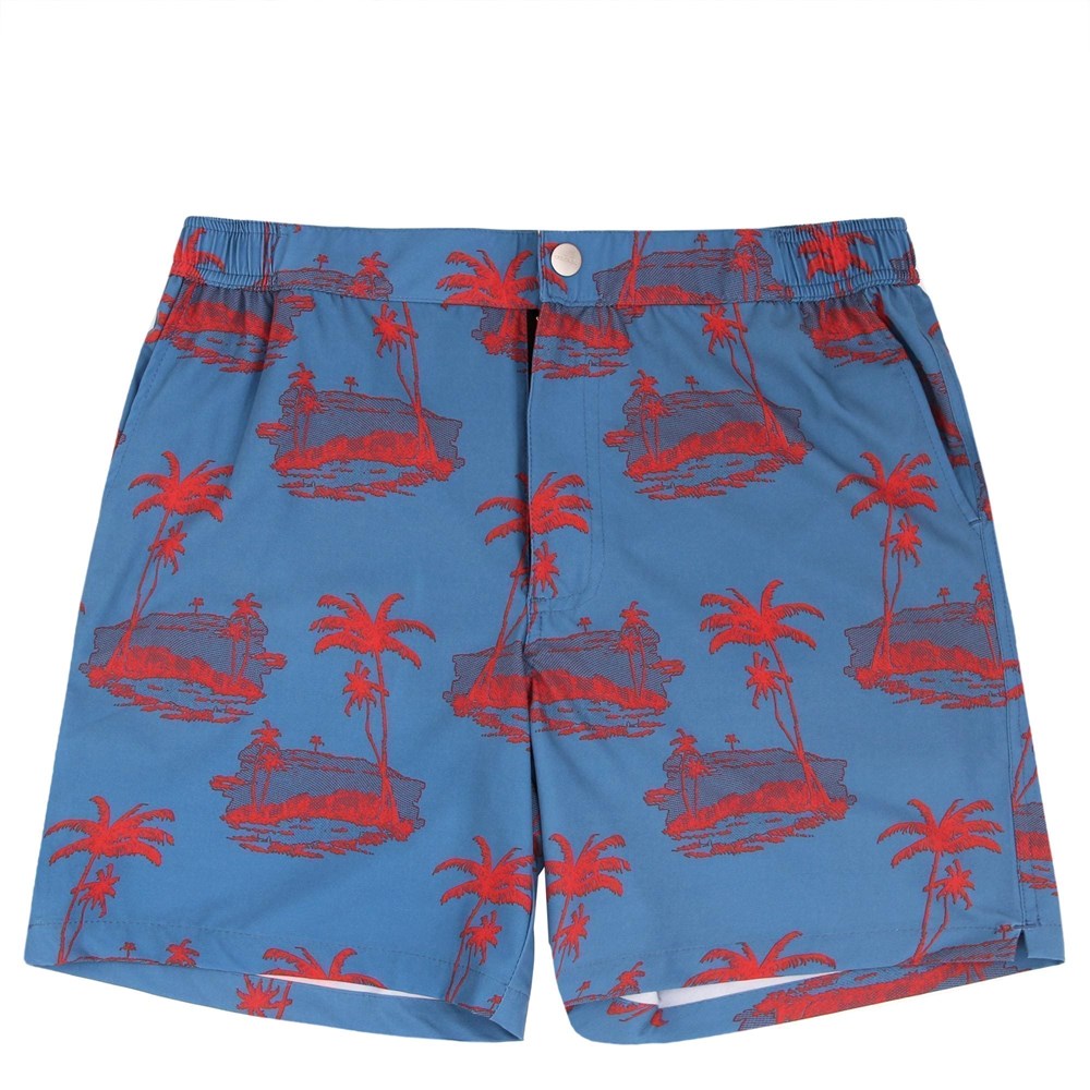 RESORT SWIM SHORTS - LA ISLA