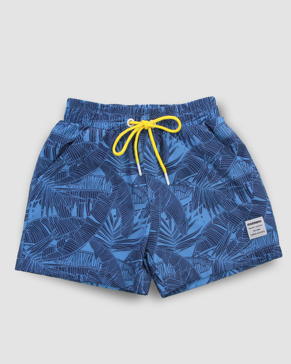 Father and Son Matching swim shorts - Hamilton (Blue) – Mosmann Australia
