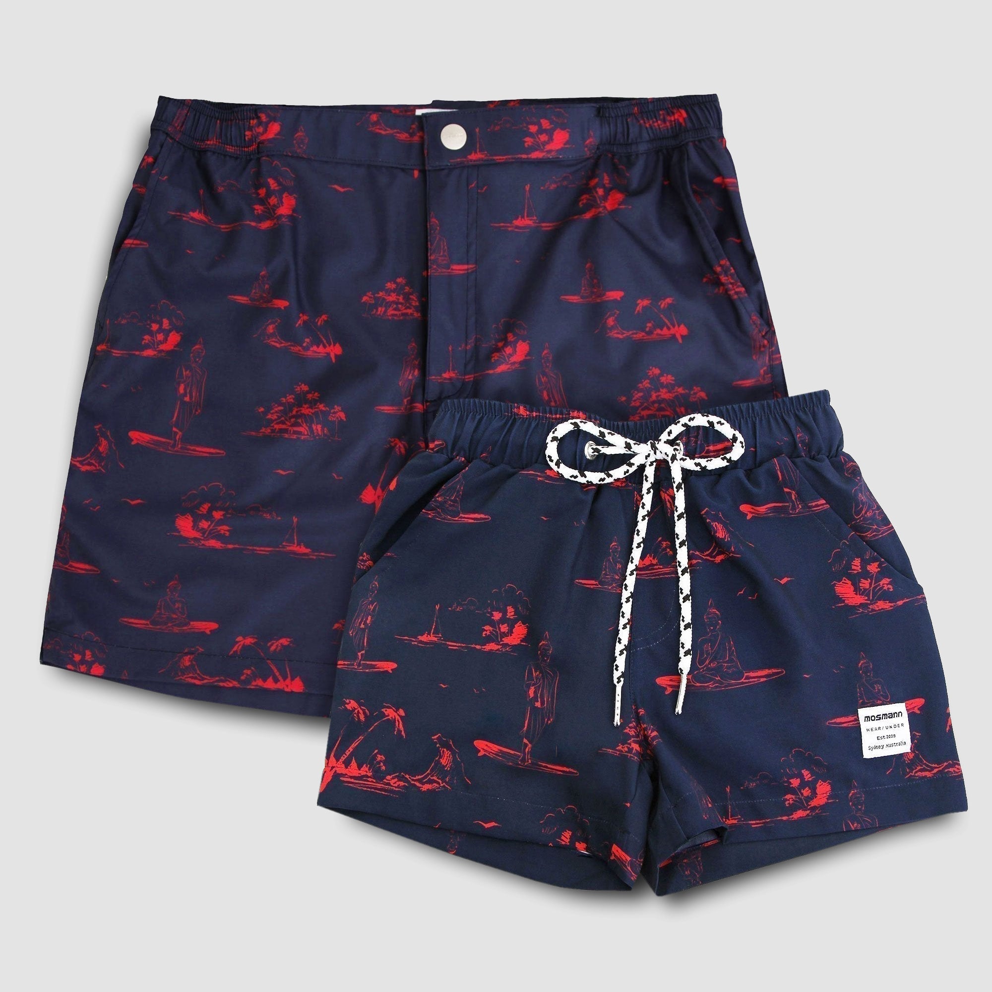 Father Son Matching Swim Shorts