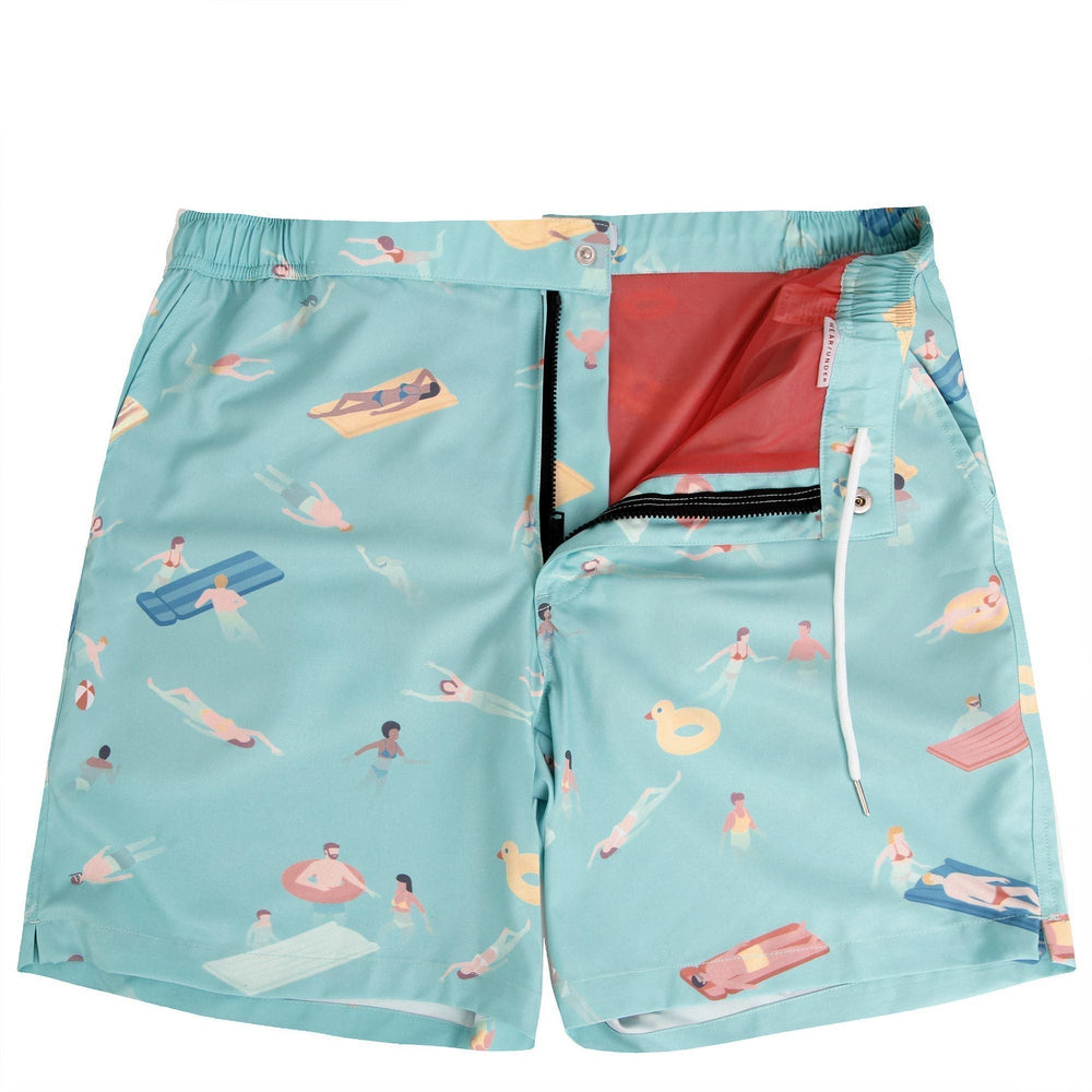 Mens Swim Shorts - Cabana Boy